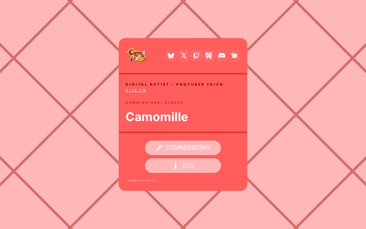 Camomille Carrd